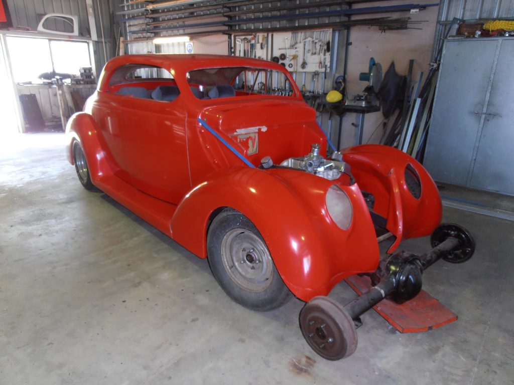 Cars Under Construction | Top of the State Rod and Custom Car Club Inc.